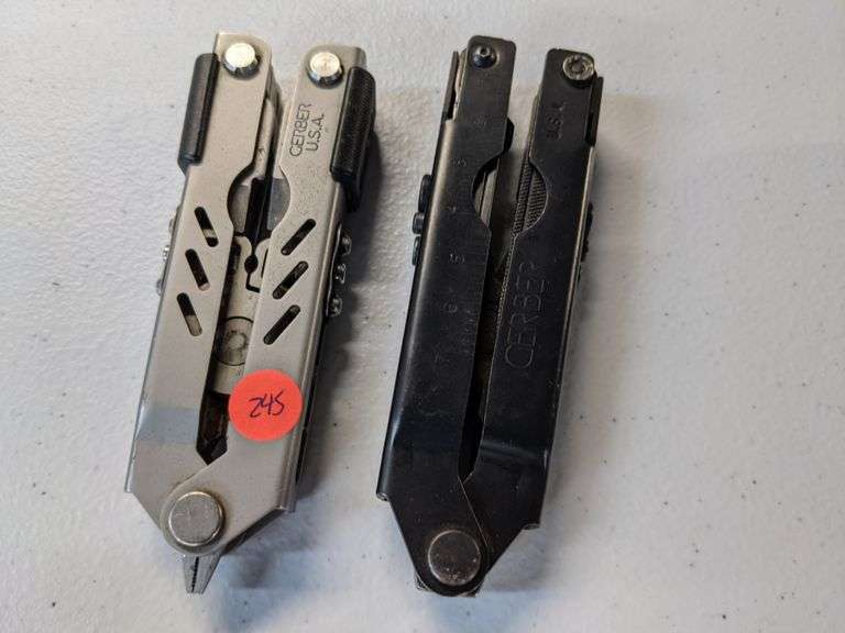 Lot of 2 Gerber Multitools. Military and Regular Issue - South Auction