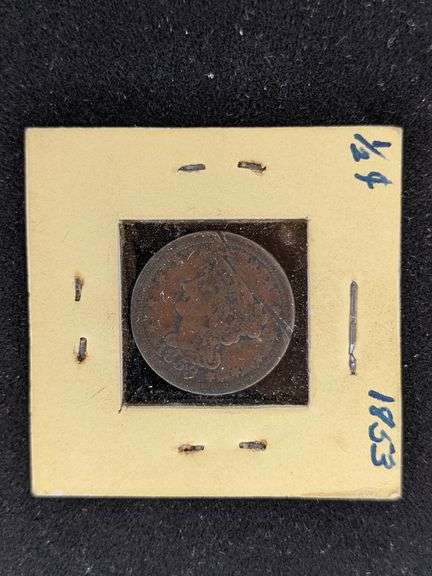 1853 Half Cent - South Auction