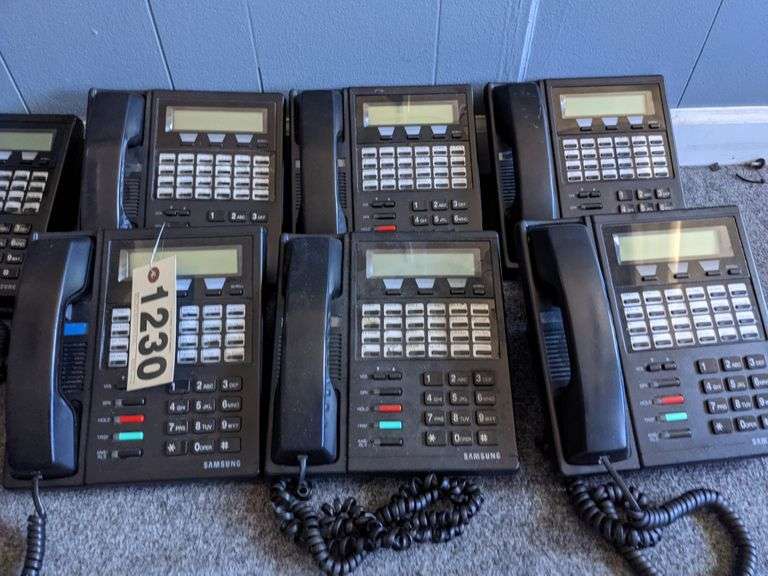 10 Piece Office Phone System - South Auction