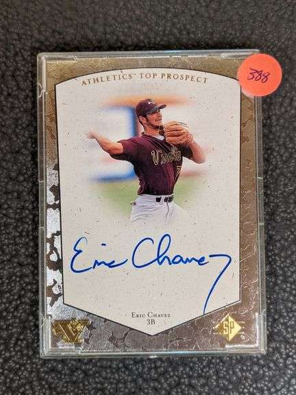 1998 SP Eric Chavez Rookie Autograph - South Auction