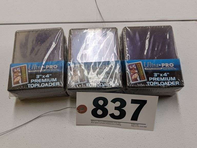 Lot of 75 Ultra Pro top loaders for sports cards - South Auction