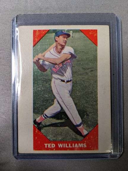 1960 Fleer Ted Williams #72 - South Auction