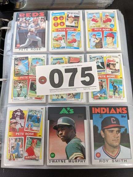 1986 Topps Baseball Complete Set - South Auction