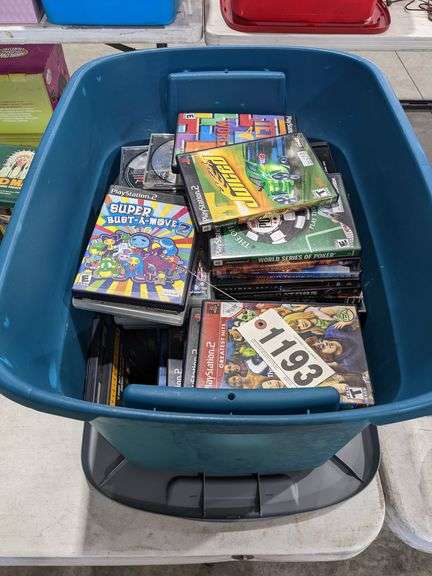 Bulk lot of misc video games and DVDs - South Auction