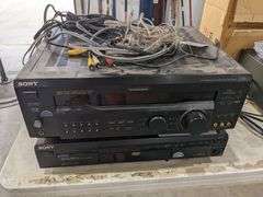 Sony stereo reciever and DVD player - South Auction