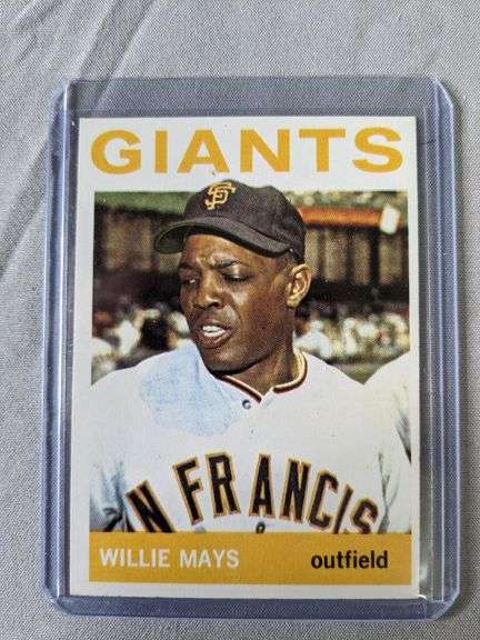 1964 Topps Willie Mays #150 - South Auction