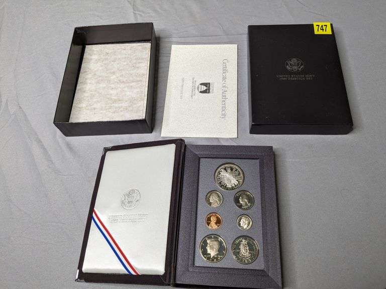 1989 US Mint Prestige Set - South Auction