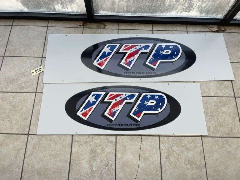 5ft ITP Sign and 4ft ITP Sign - South Auction