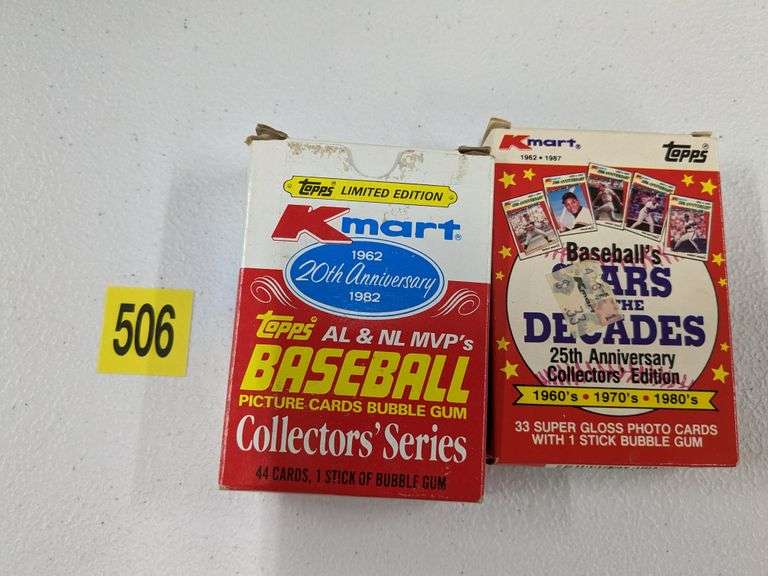 Vintage KMART Baseball cards - South Auction