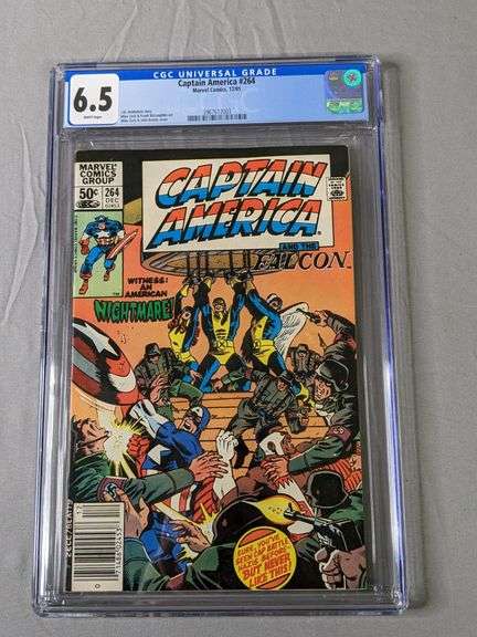 Captain America #264 Graded CGC 6.5 - South Auction