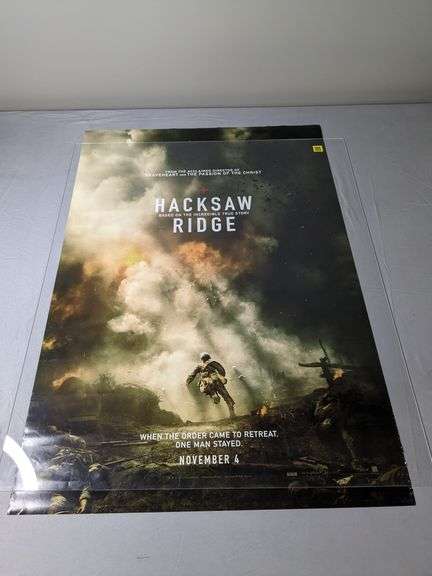 Hacksaw ridge original movie poster - South Auction
