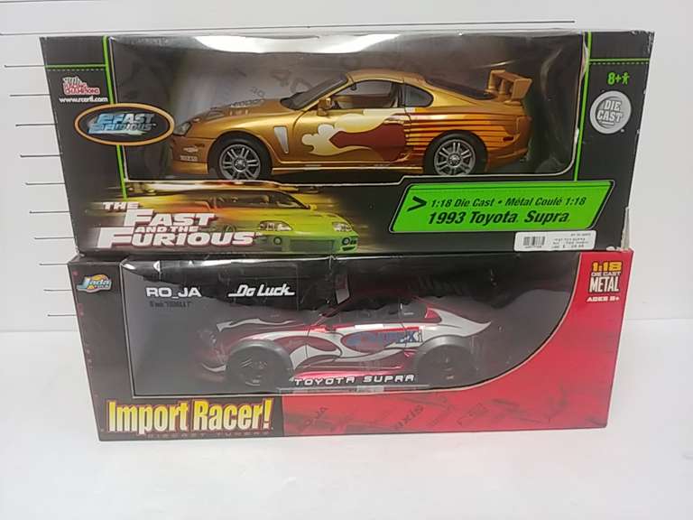The Fast And The Furious Diecast Cars - Trice Auctions