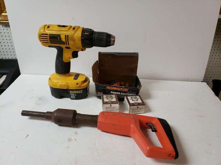 Dewalt 18v Battery Screwdriver, Remington Power Drill & Fasteners ...