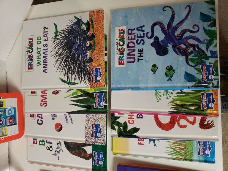 (2) ME Readers W/books - Nickelodeon (7 Books, 1 Book Missing), Eric ...