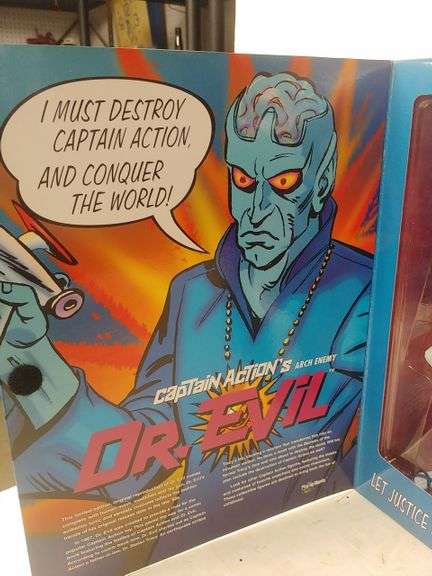 Captain Action Dr Evil Action Figure - Trice Auctions