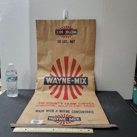 Wayne-Mix 50 Lbs Feed Bag - Trice Auctions