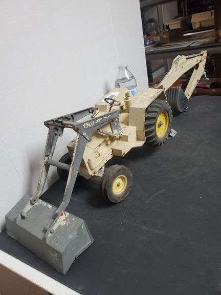 Vintage Toy Ford Backhoe Tractor - Trice Auctions