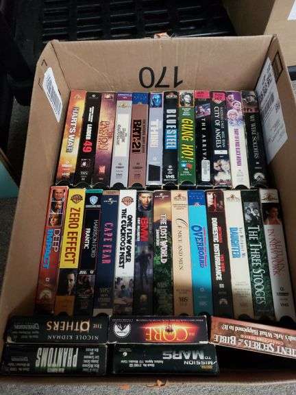 Assorted VHS Tapes - Trice Auctions