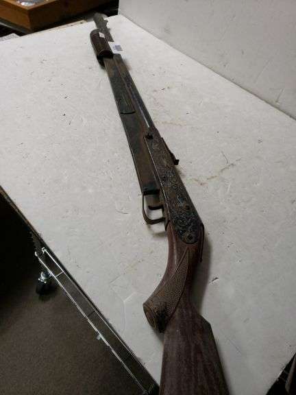 Antique Pump Action Rifle - Trice Auctions