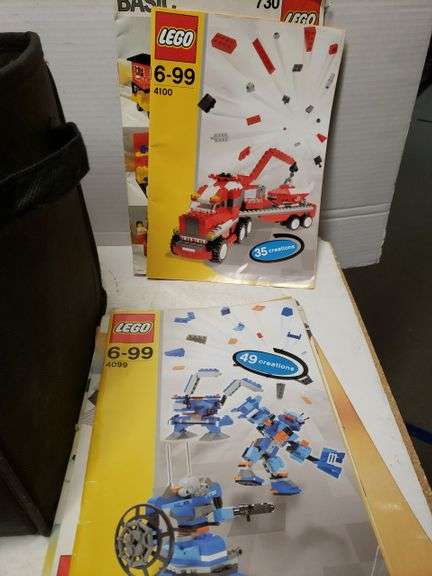 2000 Plus Pieces Of Legos & Instruction Booklets - Trice Auctions