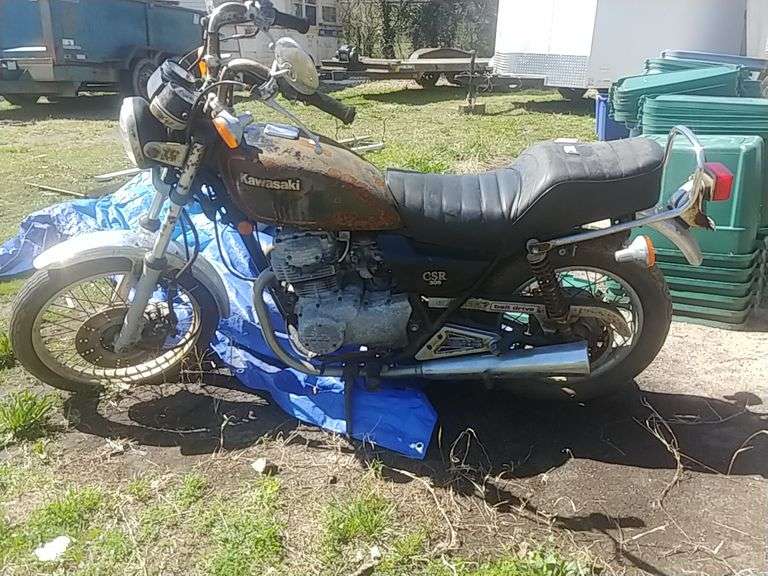 Kawasaki CSR 305 Motorcycle - Trice Auctions