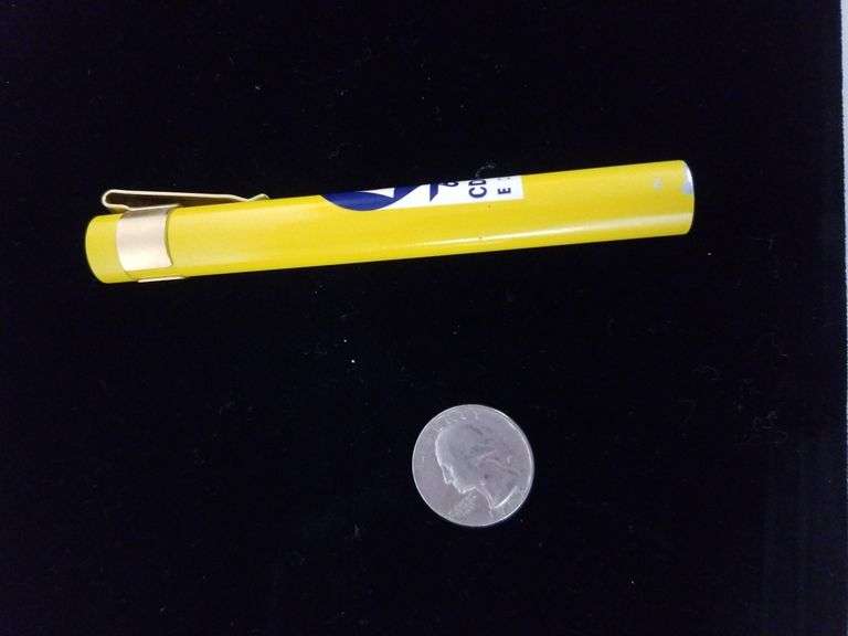 1958-1965 Cold War "Bendix Quartz Fiber Dosimeter CD V-742 Radiation ...