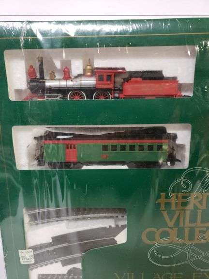 Heritage Village Collection Village Express Train and Track Set - Trice Auctions