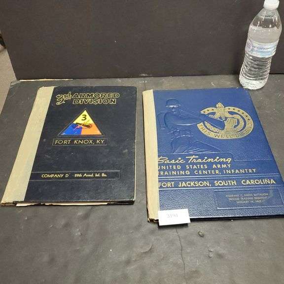 Army Basic Training & 3rd Armored Division Books - Trice Auctions