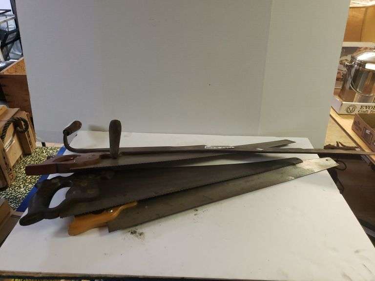 Hay Saw & Vintage Hand Saws - Trice Auctions