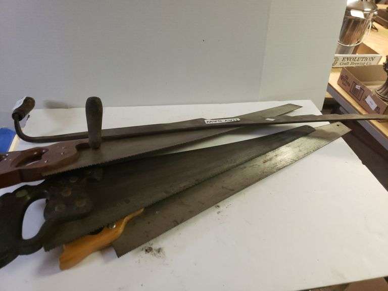 Hay Saw & Vintage Hand Saws - Trice Auctions