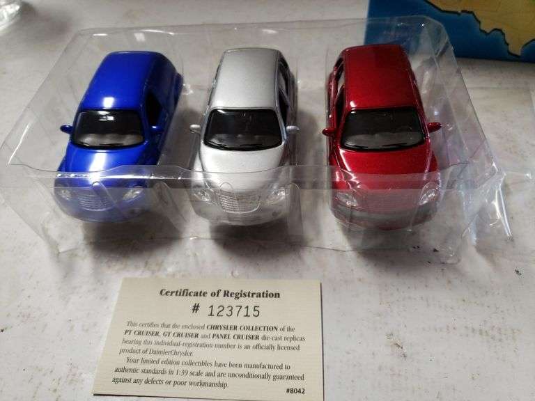 Authentic Scale Replica Truck & Model Of PT Cruisers - Trice Auctions