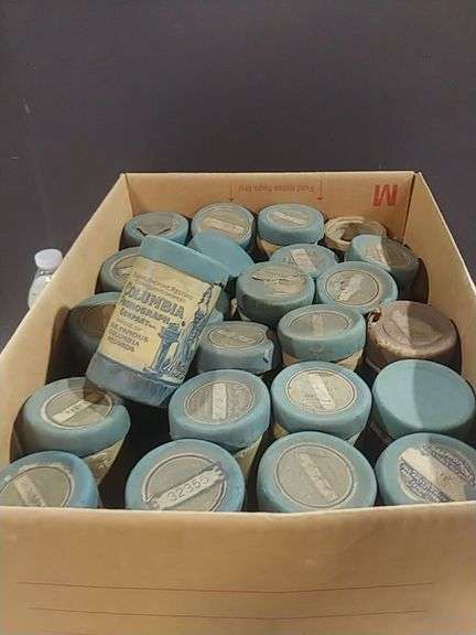 Box of Assorted Vintage Music Rolls - Trice Auctions
