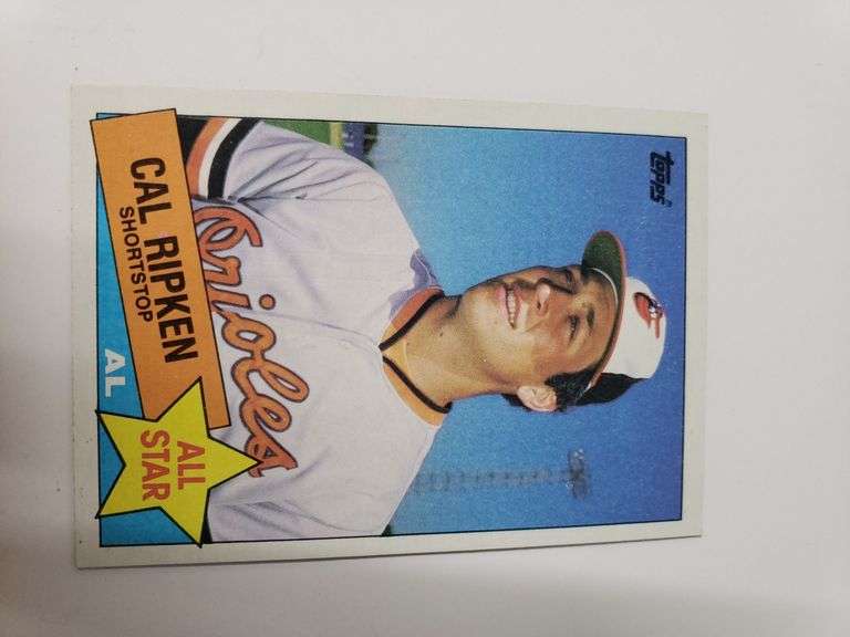 1985 Topps Cal Ripken All Star Baseball Card - Trice Auctions
