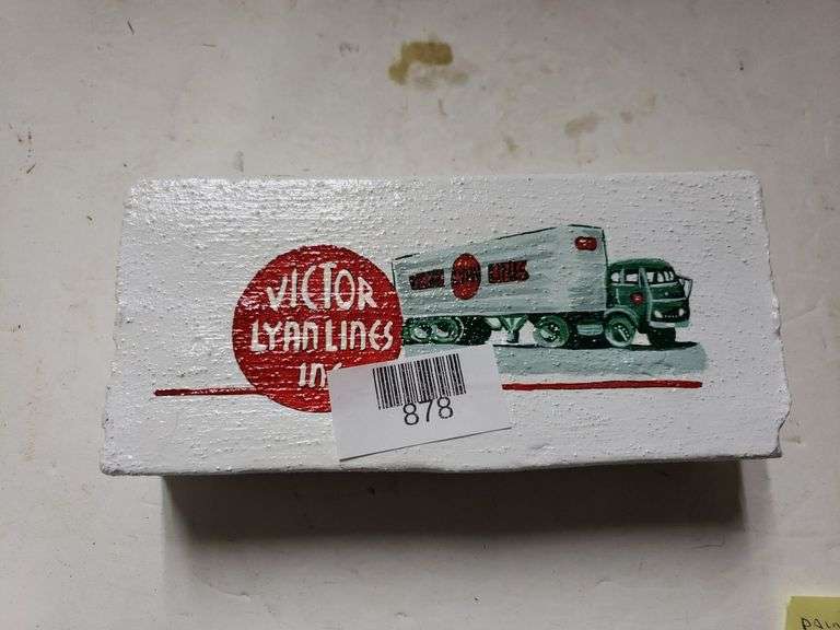 Painted Brick Doorstop Victor Lynn Line Inc, Salisbury Maryland - Trice ...