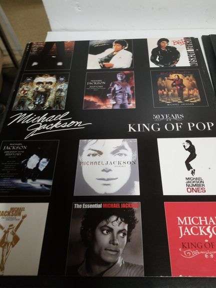 Michael Jackson Display Boards - Trice Auctions