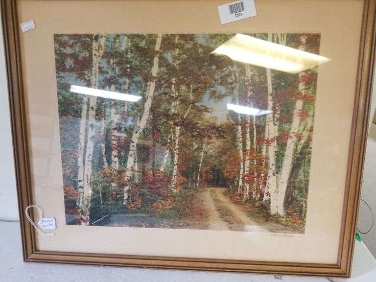 Wallace Nutting October Glories Painting - Trice Auctions