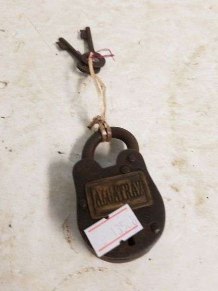 Alcatraz Lock - Trice Auctions