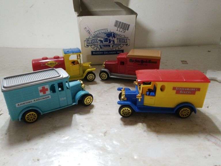 Classic Plastic Toy Delivery Trucks - Trice Auctions
