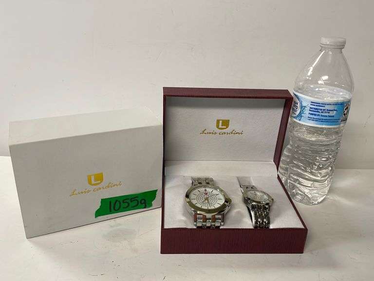 His & Hers Matching Luis Cardini Watches - Trice Auctions
