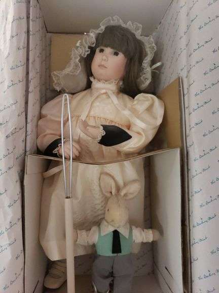 Danbury Mint Jan Hagara Brook Porcelain Doll - Trice Auctions
