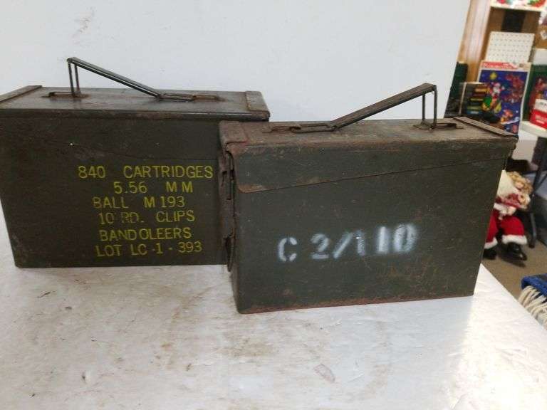 Army Cartridge Boxes - Trice Auctions