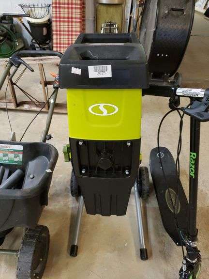 Sun Joe Electric Chipper - Trice Auctions