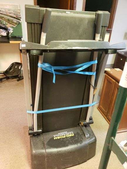 Proform Crosswalk 395CW Space Saving Treadmill - Trice Auctions