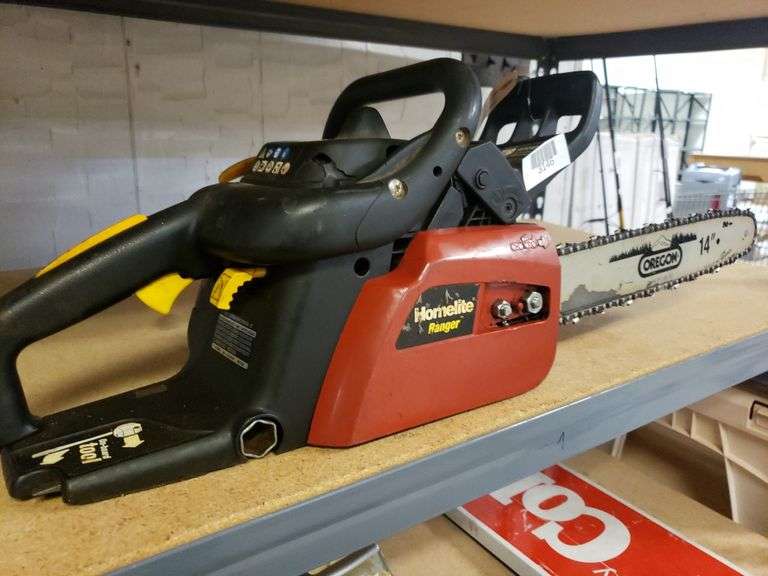 Homelite Ranger Chainsaw. Works - Trice Auctions
