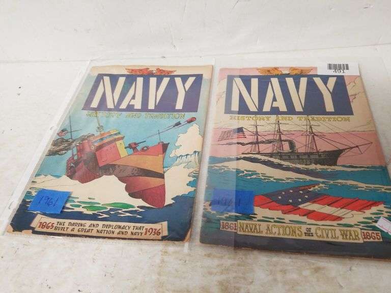 Vintage Navy Comics - Trice Auctions
