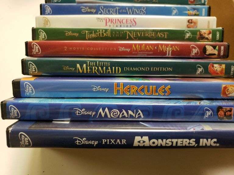 Assorted Disney DVDs - Trice Auctions
