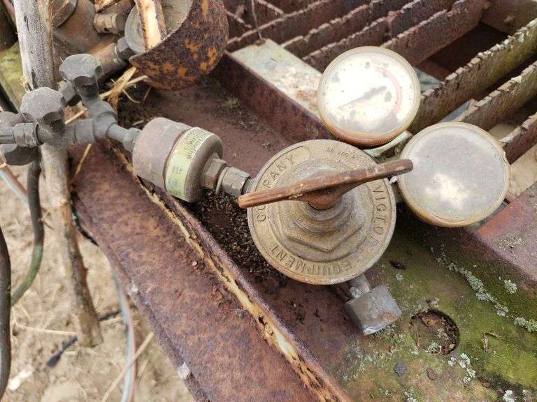 Vintage Plasma Cutter With Victor Gauge - Trice Auctions