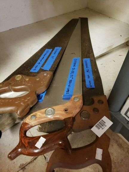 Disston Hand Saws - Trice Auctions