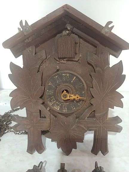 Small Vintage German Cuckoo Clock - Trice Auctions