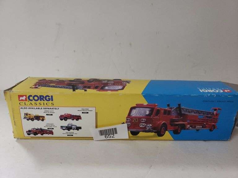 Corgi Classic Diecast Fire Engine - Trice Auctions